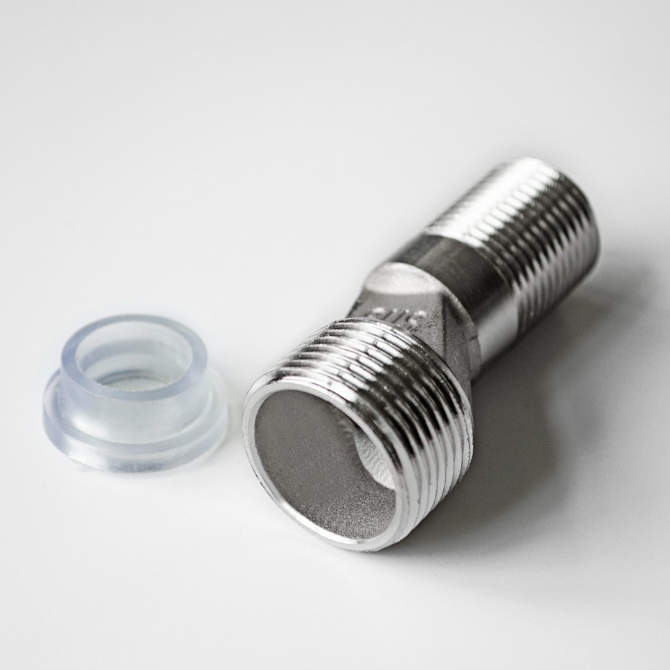 Eccentric Adapter G1/2 Male x G3/4 Male Connector Longer for Valve ...