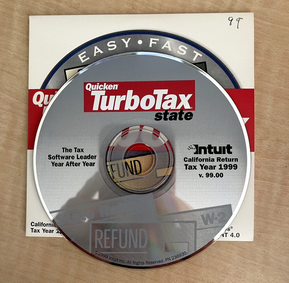 Intuit TurboTax Deluxe, State, Premier various years | eBay