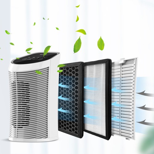 SEJOY Air Purifier purificatore d'aria HEPA allergici filtro aria muffa ...