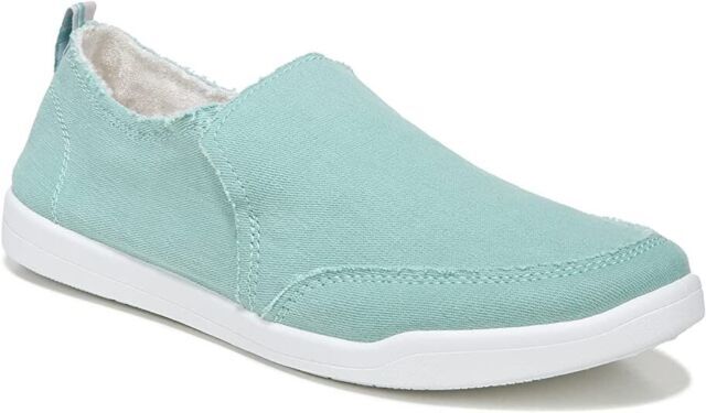 Vionic Canvas Sneakers Beach Malibu Slip On Casual Comfort Shoes ...