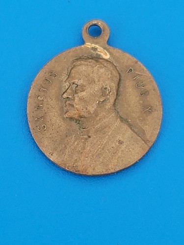 Sanctus Prius X Coin Pendant reverse Jesus Christ made in France | eBay