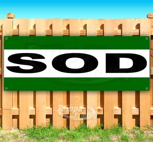 SOD Advertising Vinyl Banner Flag Sign Many Sizes LANDSCAPING | eBay