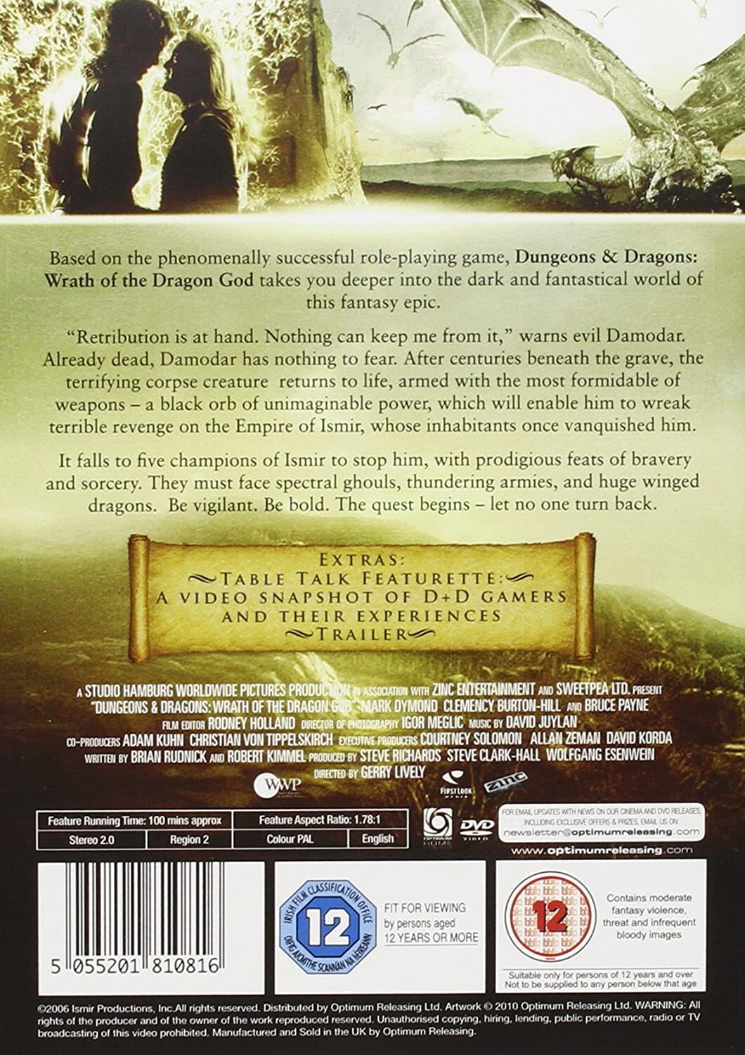 Dungeons And Dragons: Wrath Of The Dragon God (DVD) (UK IMPORT) | eBay