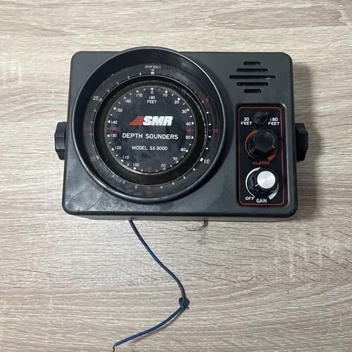 Vintage SMR Super Sounder Model SX-3000 For Depth Powers On Untested ...
