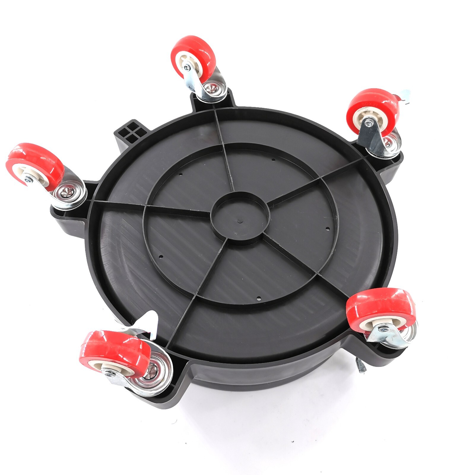 Heavy Duty 5 Gallon Auto Drive durable Bucket Dolly Mop Wash Drum Cart ...