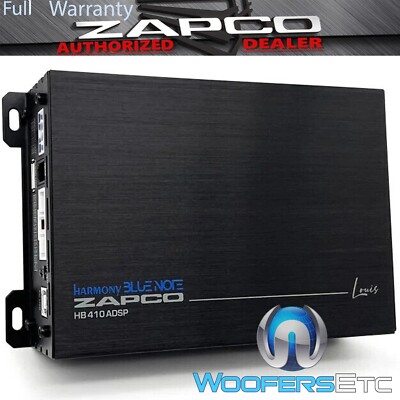 ZAPCO HB-410-ADSP CAR 10-CHANNEL DSP 31 BANDS EQ BLUETOOTH 8-CHANNEL ...