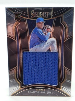 2021 Panini Select - Brailyn Marquez - Jumbo Patch - Color Match Cubs ...