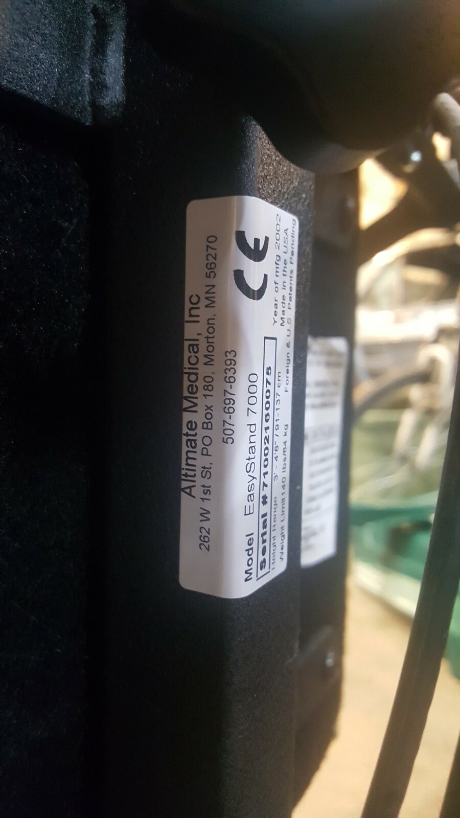 ALTIMATE EASYSTAND MAGICIAN 7000 CHILD PEDIATRIC STANDING FRAME ...