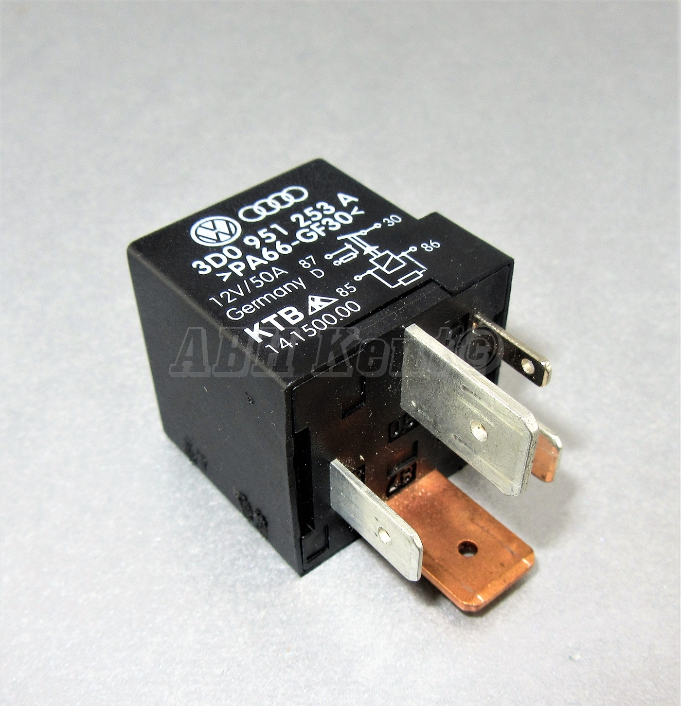 161-Audi VW Grey-458 Multi-Use 5-Pin SN7 Relay 1K0906381 Tyco V23134 ...