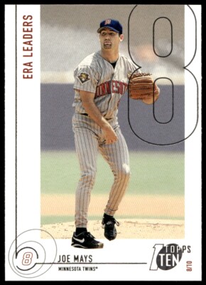 2002 Topps Ten #148 Joe Mays TWINS | eBay