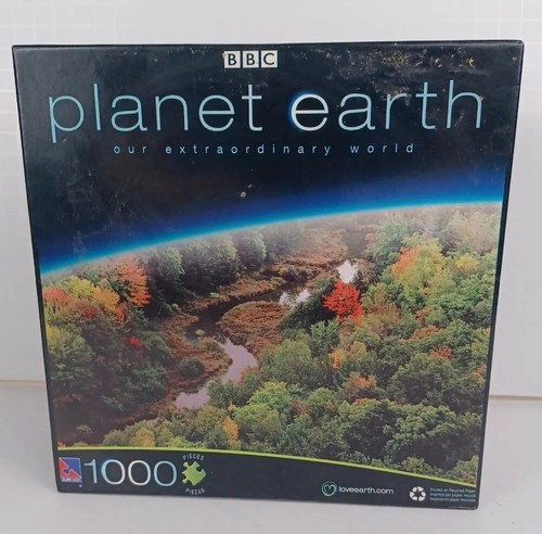 New-1000 Piece Jigsaw Puzzle BBC Planet Earth - Boreal Forest In Snow ...