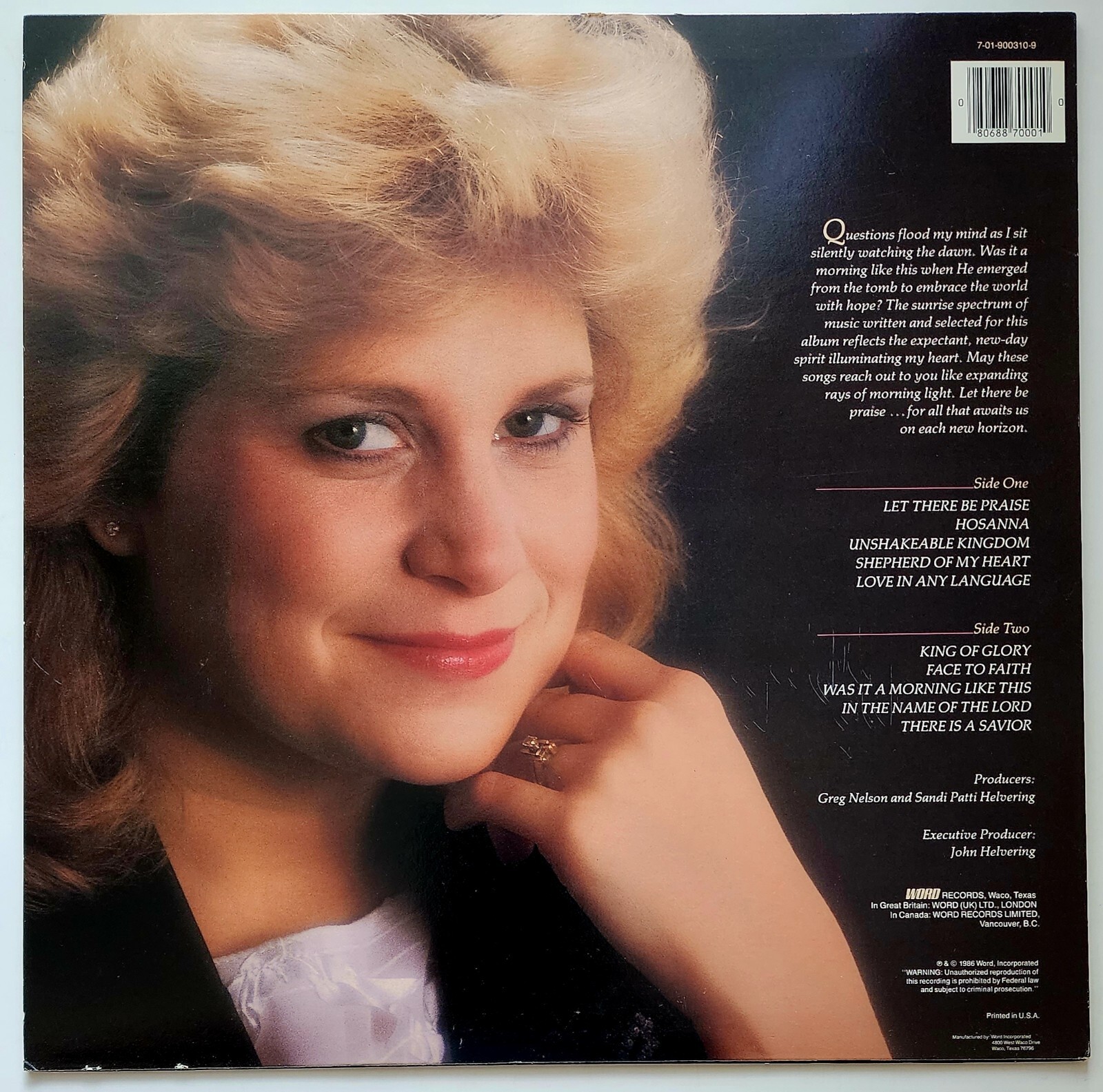 3 Vintage Sandi Patti LP Records Ccm Morning Like This 2 More for sale ...