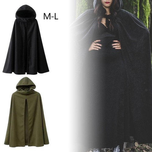 Halloween Hooded Cape Cloak Robe Durable Multipurpose Soft | eBay