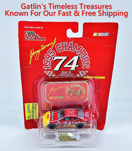 1995 Racing Champions 1:64 Diecast Stock Car Johnny Benson #74 Lipton ...