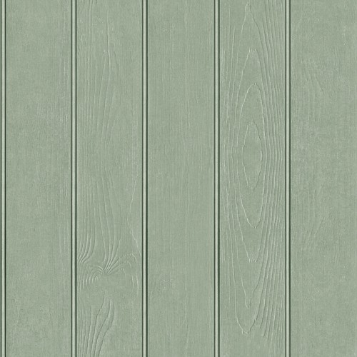 Sage Green Panel Wallpaper Beaded Wood 3D Realistic Rustic Effect ...
