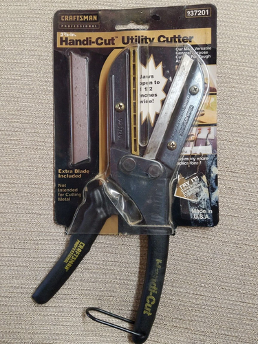 CRAFTSMAN PROFESSIONAL HANDI-CUT UTILITY CUTTER 3 7/8 INCH | eBay