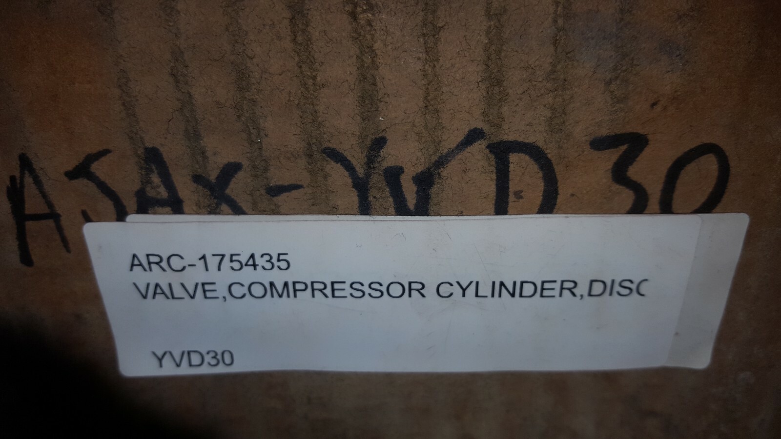 AJAX / COOPER COMPRESSOR Discharge VALVE YVD-30 | eBay