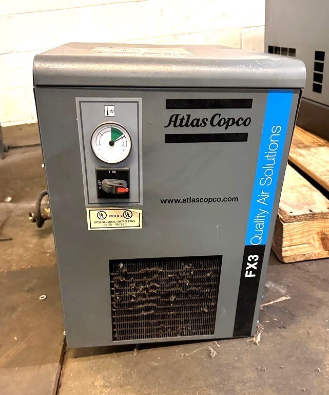 ATLAS COPCO #FX3 32CFM AIR DRYER | eBay