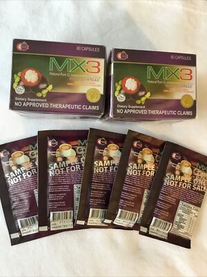 2 Boxes Of MX3 60 Capsules Each + 5 FREE Sachet Of Coffee + Free ...