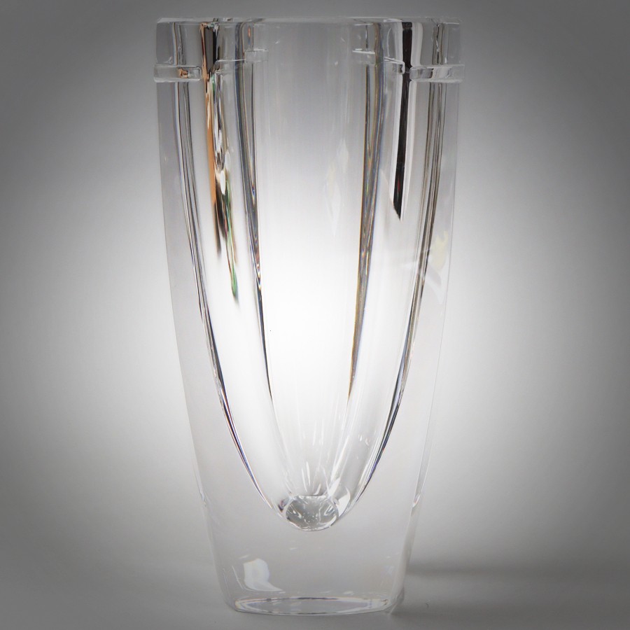 Wedgwood Crystal Flower Vase 24.5cm Decorative Urn Used | eBay