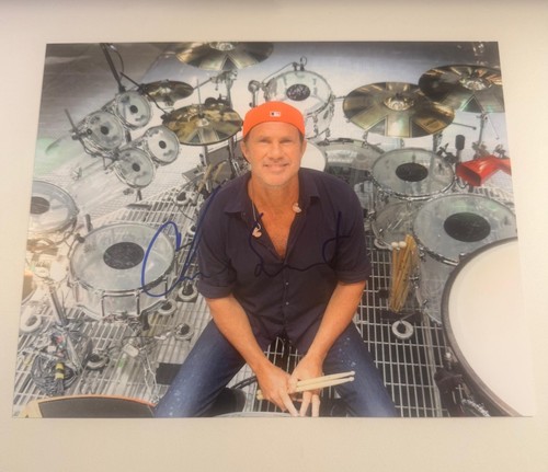 CHAD SMITH Autographed 8x10 Photo SIGNED AUTO RHCP RED HOT CHILI ...