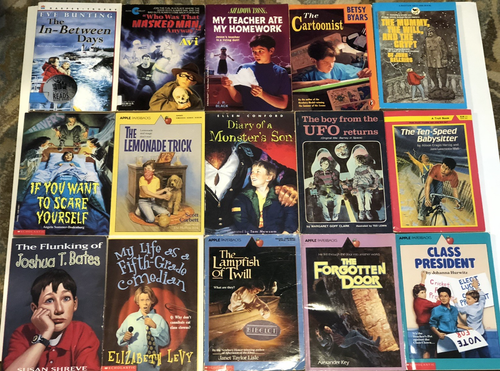 Lot of 15 Vintage Apple Pb 1980s 1990s Kids Chapter Books and More | eBay