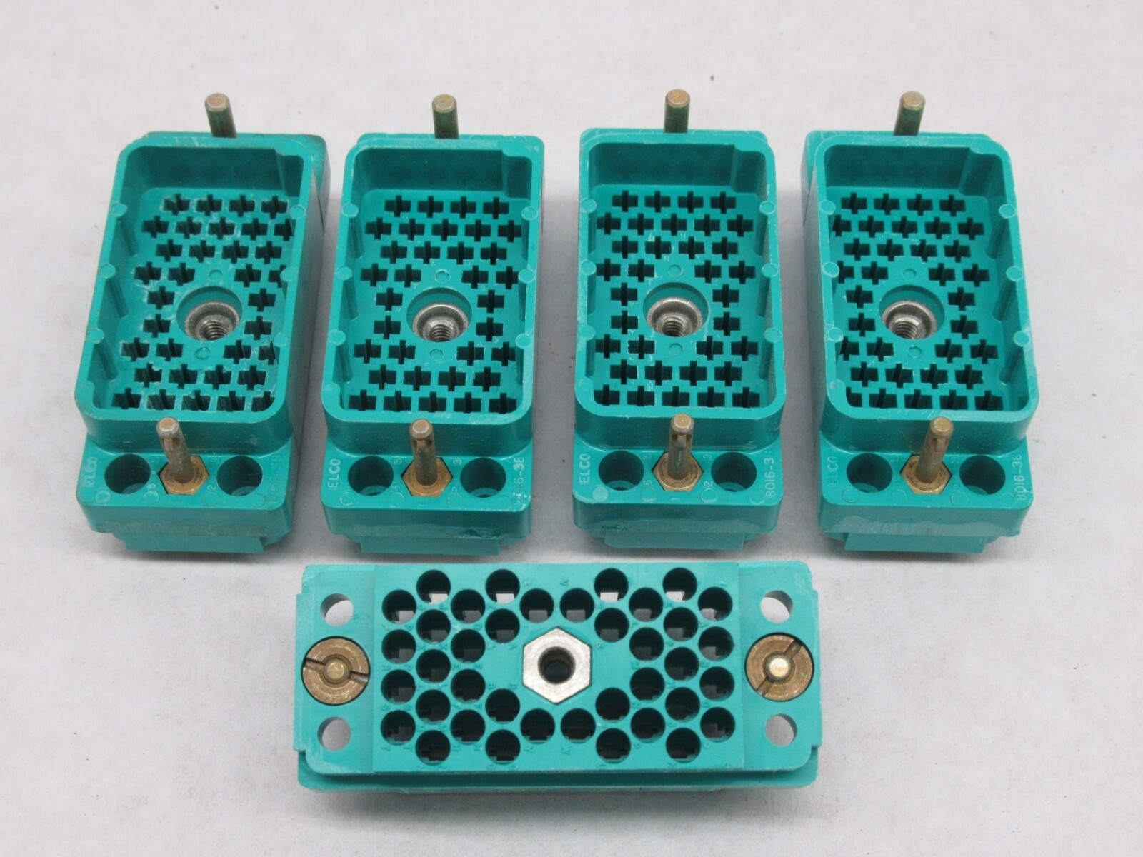 Lot of 5 ELCO 8016-38 Connectors - NEW UNUSED NOS | eBay