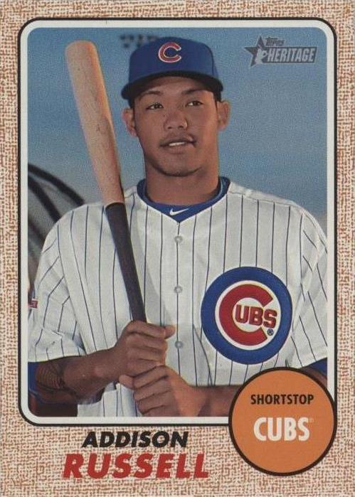 2017 Topps Heritage - Addison Russell #424 for sale online | eBay