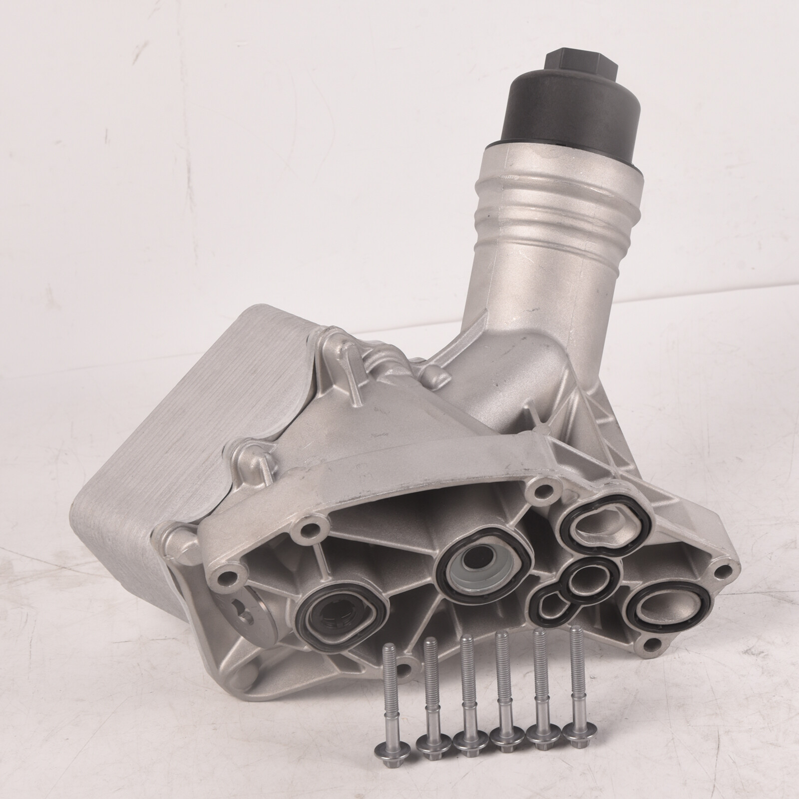 Aluminium Engine Oil Cooler Housing Assembly Fits BMW 340i 440i 540i ...