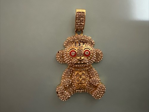 NBA Youngboy 38 Baby Monkey Gold Pendant Cubic Zirconia! | eBay