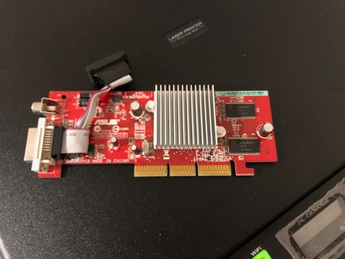 ATI Radeon 9250 128 MB DDR VGA DVI TV-Out RCA AGP Video Graphics Card ...