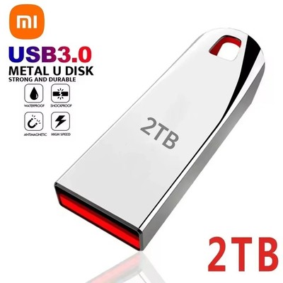 Xiaomi 2TB USB 3.0 Metal Flash Drives High Speed Pendrive 1TB 512GB ...
