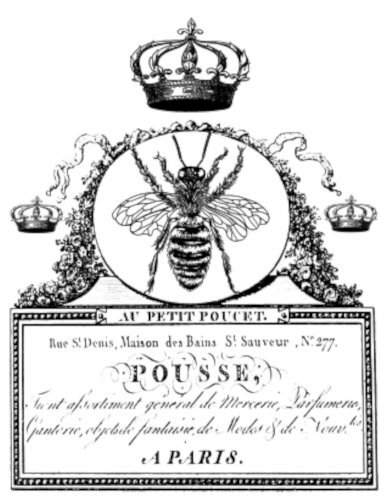 French Bee Illustration