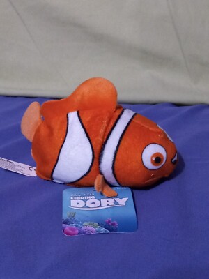 Disney Finding Dory LITTLE FLIPZEES By Flipazoo 5" Plush Toy Nemo ...
