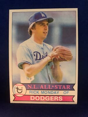 1979 Topps Baseball Card. Rick Monday #605 | eBay