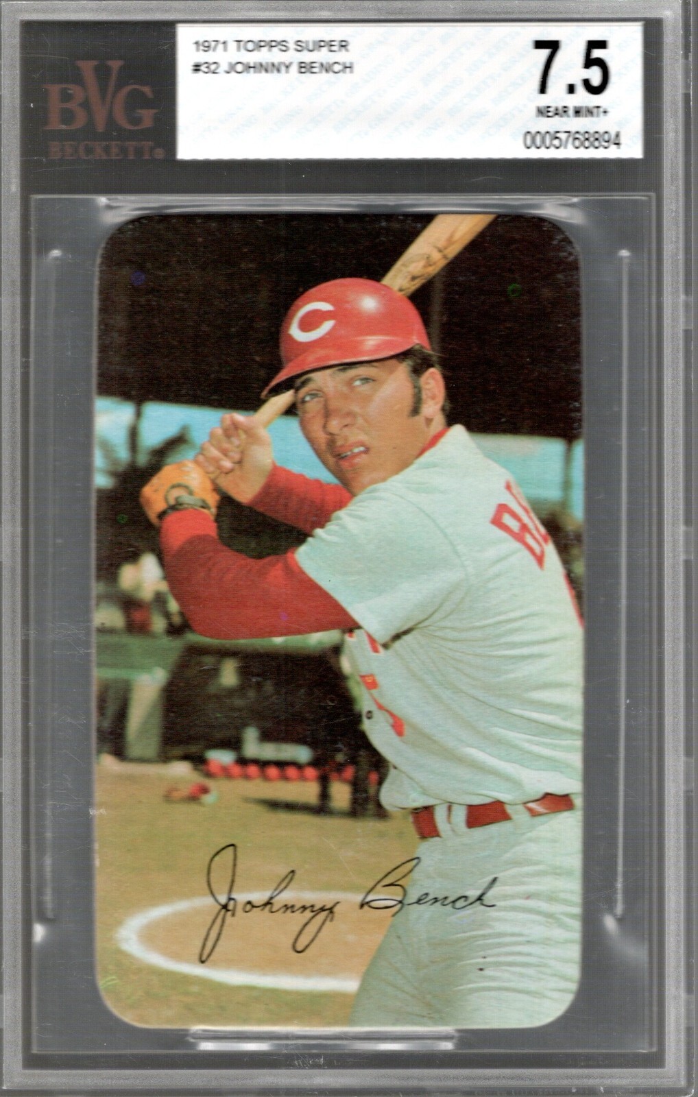 1971 Topps Super - #32 Johnny Bench for sale online | eBay