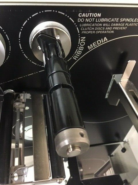 Zebra **ORIGINAL** Ribbon Supply Spindle for Zebra 105SL Plus | eBay