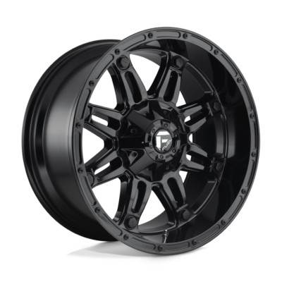 Set of 4 Fuel Off Road D625 HOSTAGE Wheels 17X9 5X4.5/5.0 BLACK -12MM ...