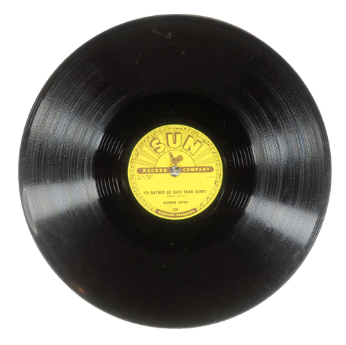 78 RPM -- Warren Smith, Sun 239 "Rock 'N' Roll Ruby", E-/E Rockabilly ...