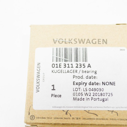 AUDI A4 B7 GEARBOX DIFFERENTIAL GROOVED BALL BEARING 01E311235A | eBay