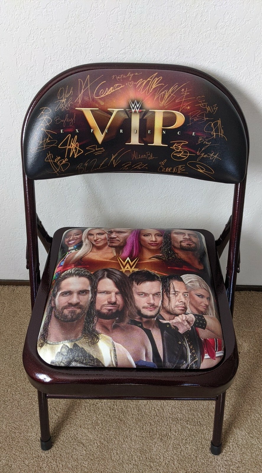 WWE 2018 VIP Experience Ringside Chair RARE | eBay