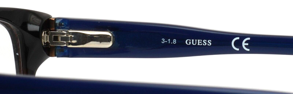 GUESS GU1906 052 Dark Havana Unisex Rectangle Eyeglasses 53-18-145 B:34 ...