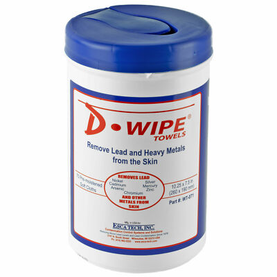 D-Lead disposable cleaning wipes 70 count pop-up canister heavy-duty ...