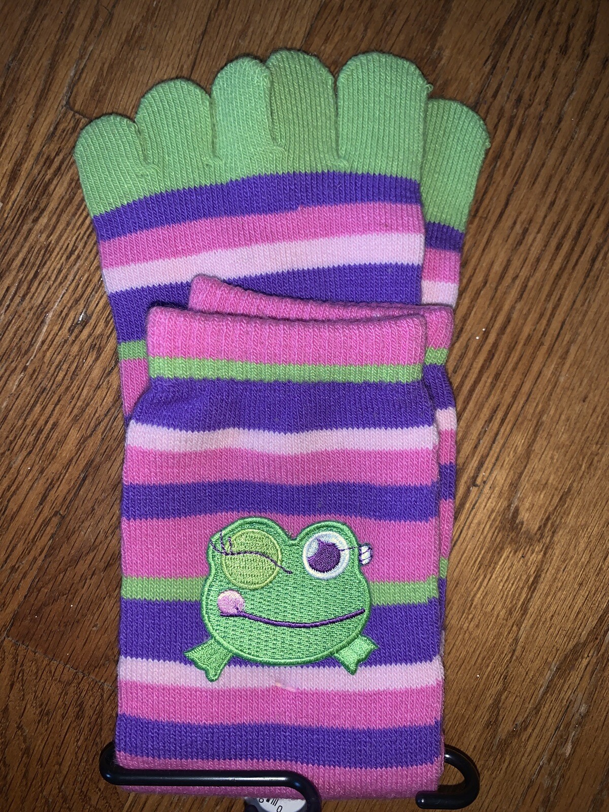 BRAND New LITTLE GREEN FROG Get Froggy Toe Socks One Size Fits All ...