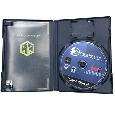 Dropship United Peace Force Sony PlayStation 2 PS2 Disc & Manual Only ...
