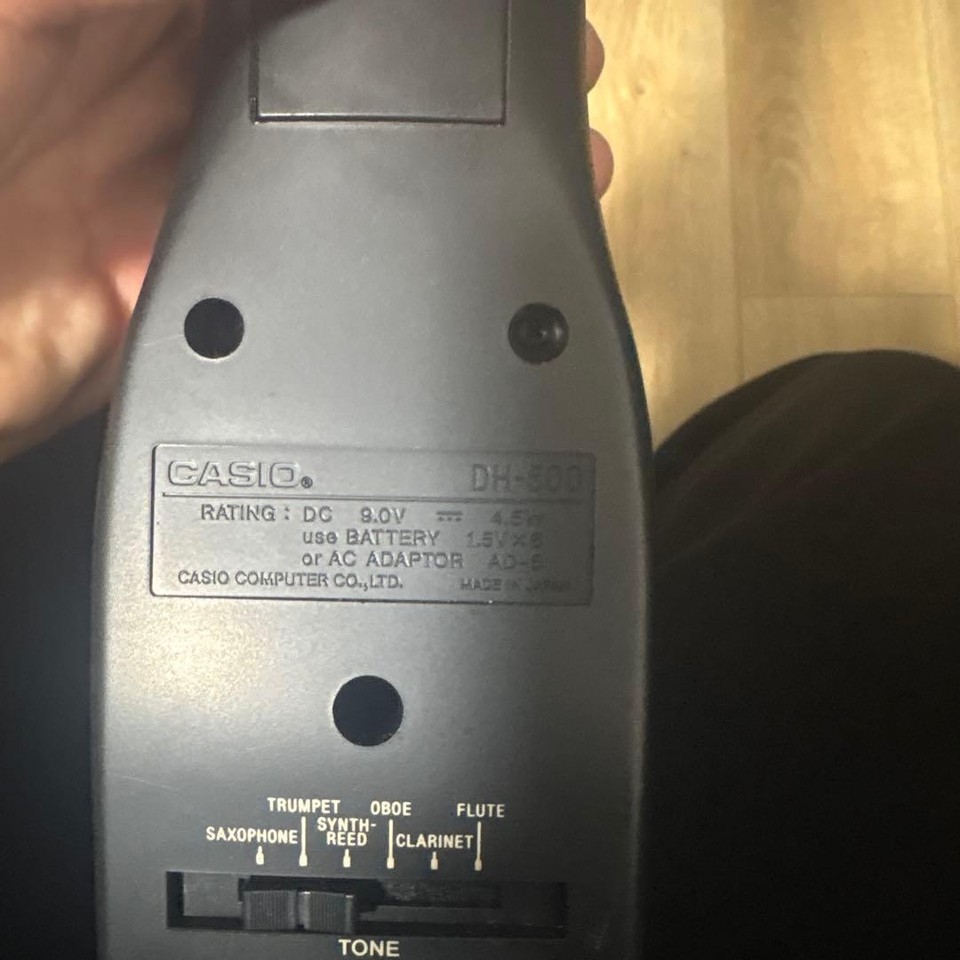 CASIO DH-500 Digital Horn Electronic Wind Instrument MIDI Unused | eBay