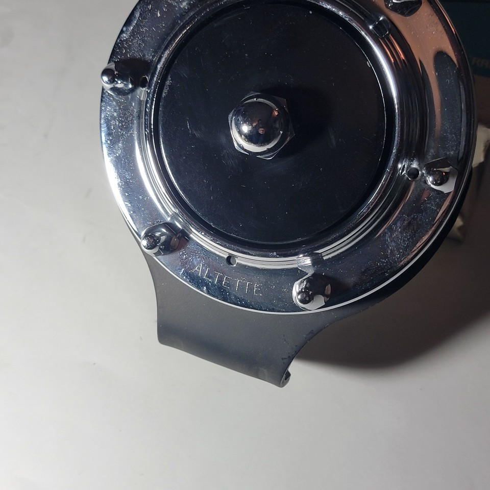 Lucas Altette 12V Vintage Horn & Chrome Rim | eBay