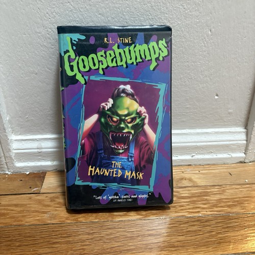 Goosebumps The Haunted Mask VHS 1995 Clamshell RL Stine | eBay