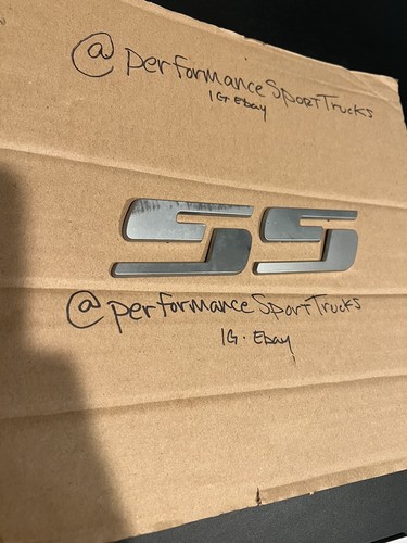 OEM Silverado SS Door Emblems Cladding Clad Chevrolet OE Regency RST ...