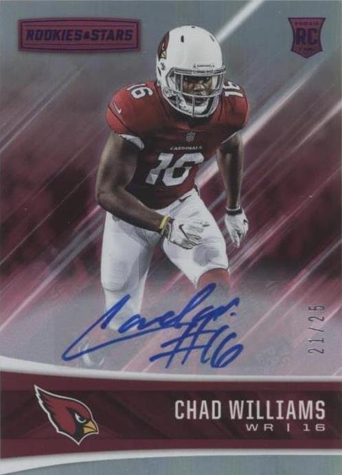 2017 Panini Rookies & Stars - Rookies Chad Williams #242 Longevity ...